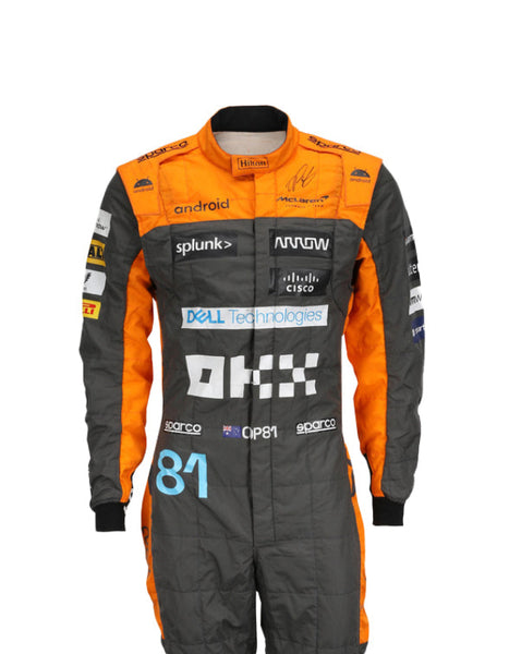 2023 Oscar Piastri McLaren F1 Go Kart Racing Suit – CIK/FIA Level 2 Ap ...